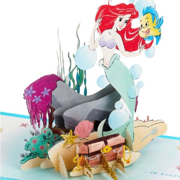 Hallmark | Other | Disney The Little Mermaid 3d Popup Card Hallmark ...